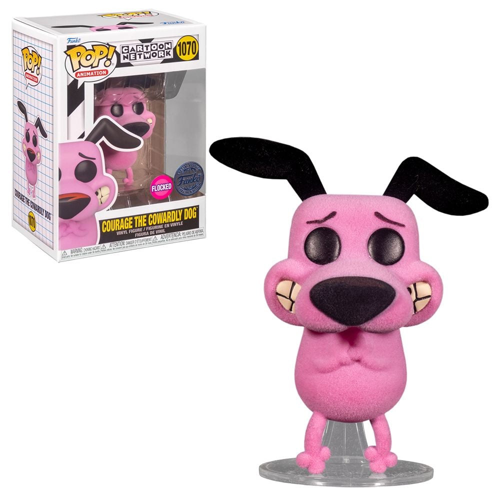 Funko Pop Animation cartoon network :Courage the Cowardly Dog( Flocked ...