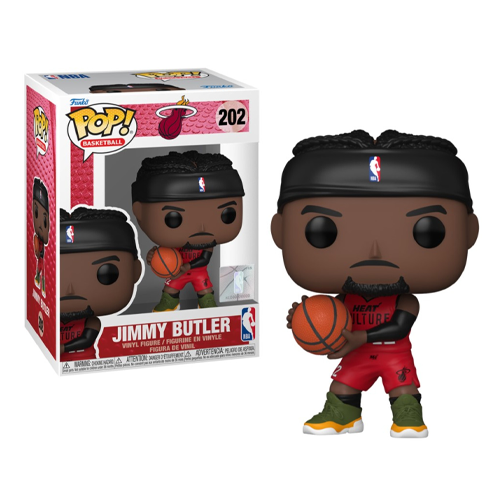 Funko Pop Sports NBA Basketball Jimmy Butler (Miami Heat)(2024 City Ed ...