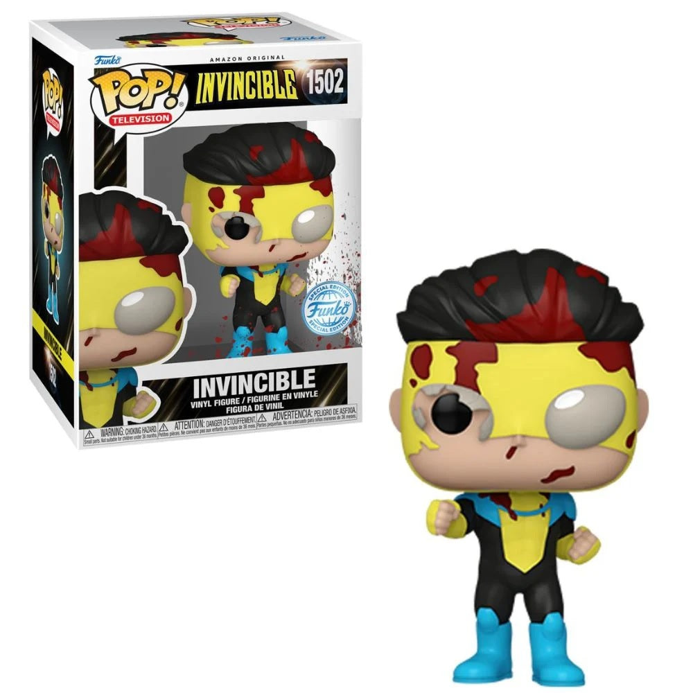 Funko Pop Television Invincible (2021): Invincible (Battle Damaged | B ...