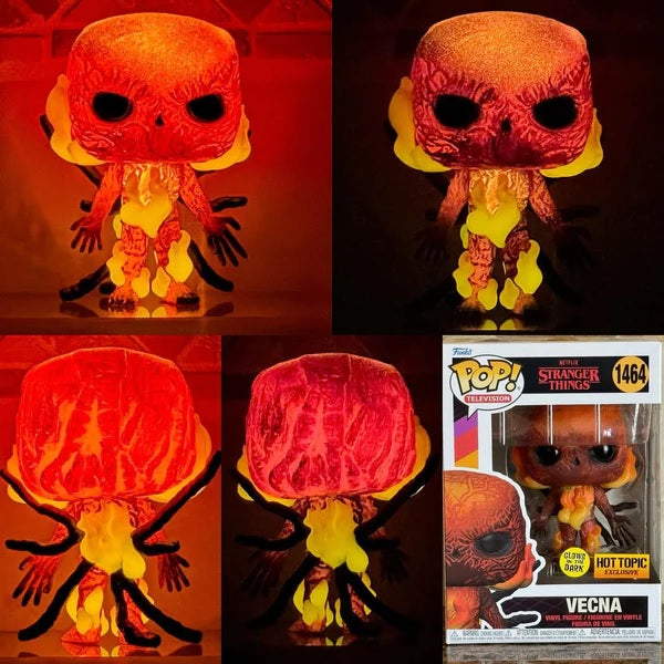 Funko Pop Television - Stranger Things season 4 - Vecna on Fire (Glows ...