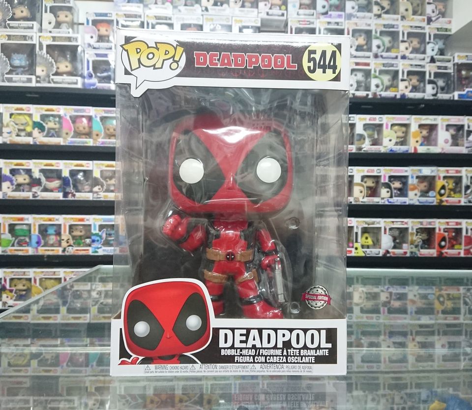 Funko Pop! Marvel Deadpool Thumbs Up - 10 Inch special edition figure ...