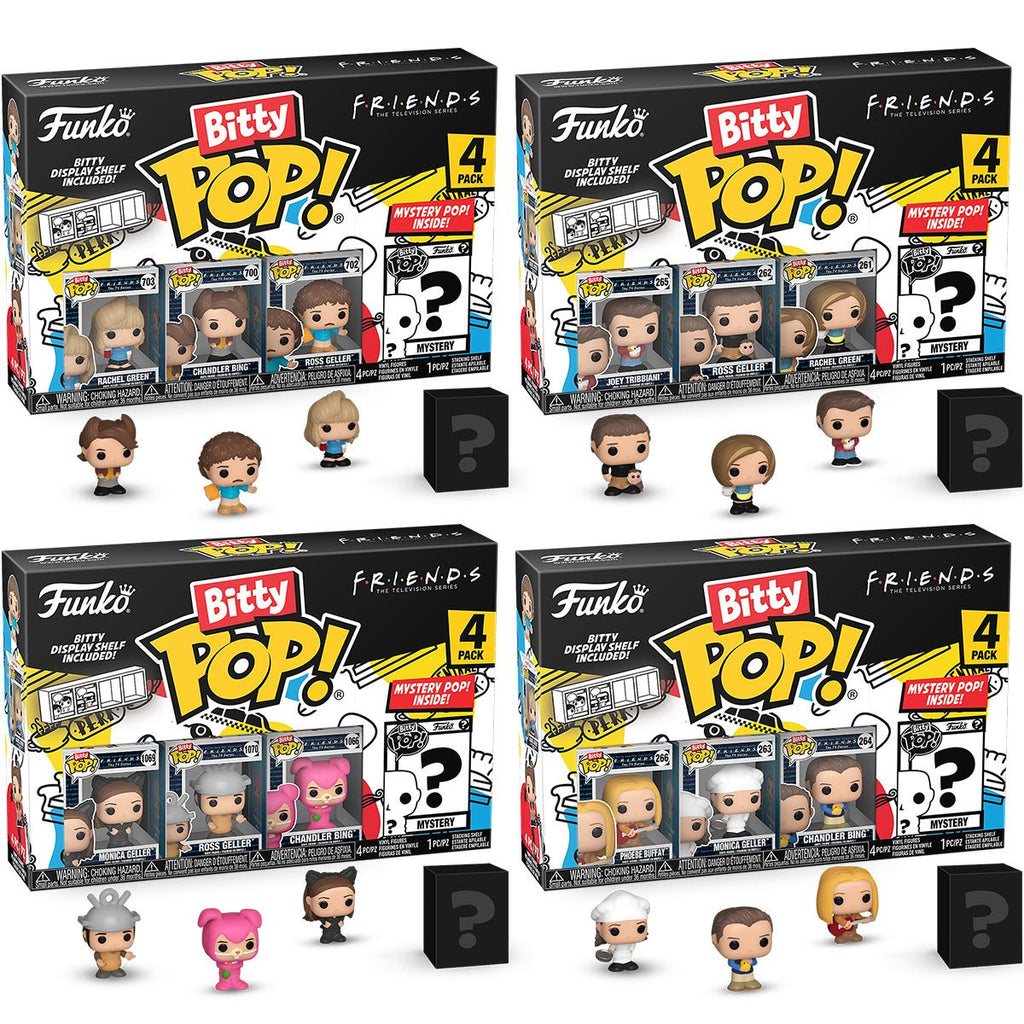 Funko Friends Bitty Pop! Mini-Figures 4 Pack – FUN&KO
