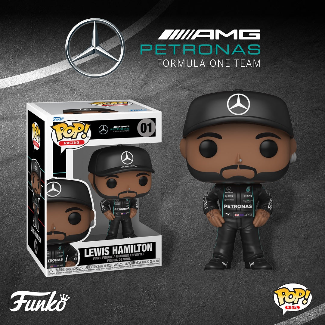 Funko Pop Sports Mercedes-AMG Petronas Formula One Team Lewis Hamilton ...