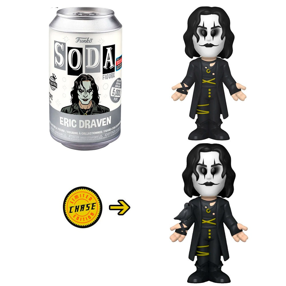 Funko Soda Horror Eric Draven - The Crow NYCC 2022 Exclusive (Chance o ...