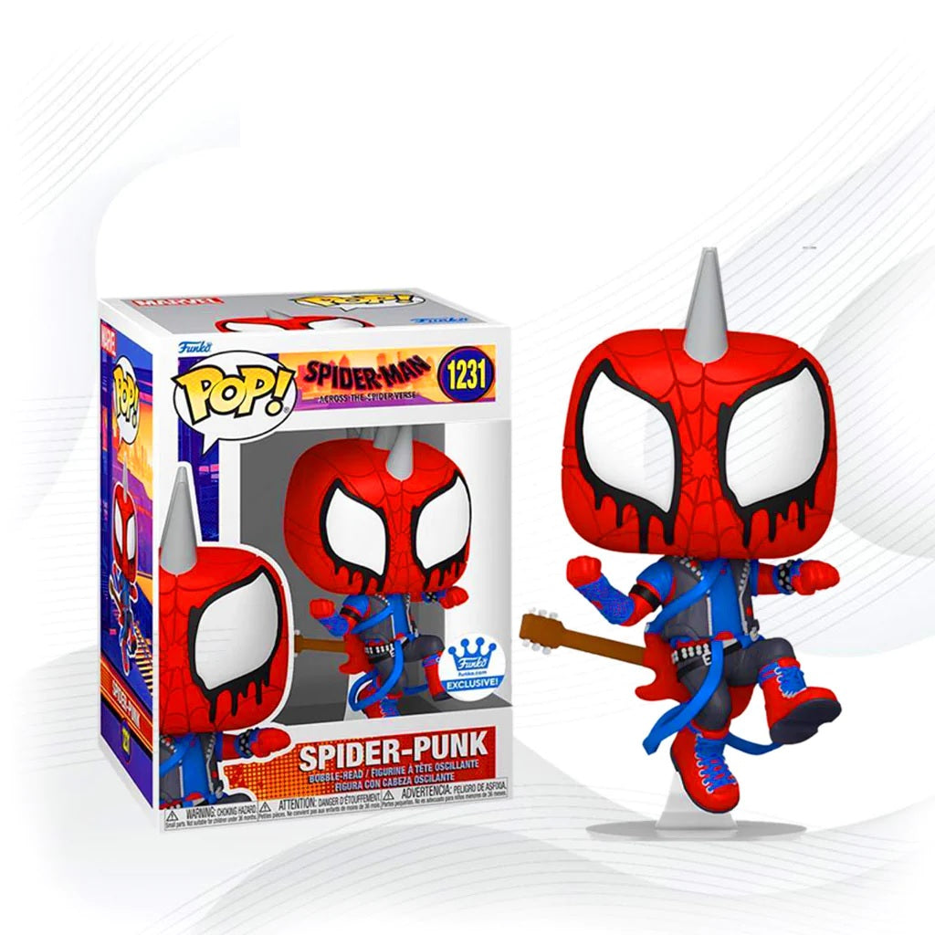 Funko Pop Marvel's Spider-Man:Across the Spider-Verse : Spider-Punk (f ...