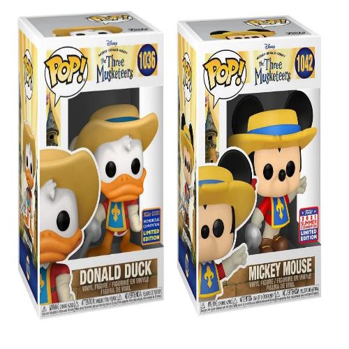 Funko Pop Disney The Three Musketeers (2021 Wondrous Convention) limit ...