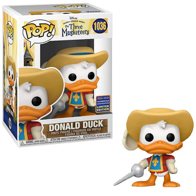 Funko Pop Disney The Three Musketeers (2021 Wondrous Convention) limit ...